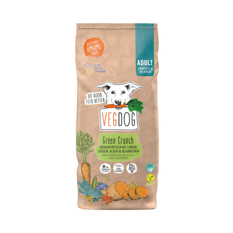 Green Crunch 2kg | Hypoallergenic | Vegdog