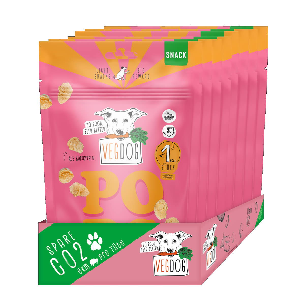POPS Low-Calorie Snacks 20g x 10 Pack