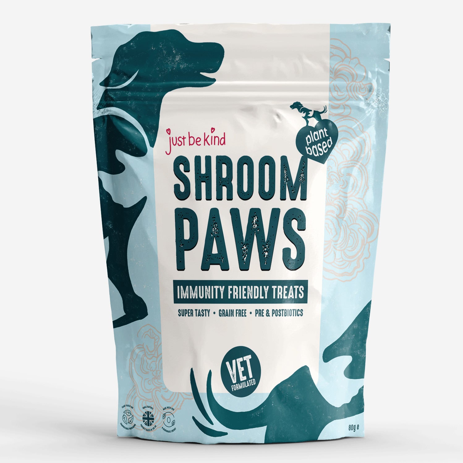 Shroom Paws Natural Dog Treats | Just Be Kind
